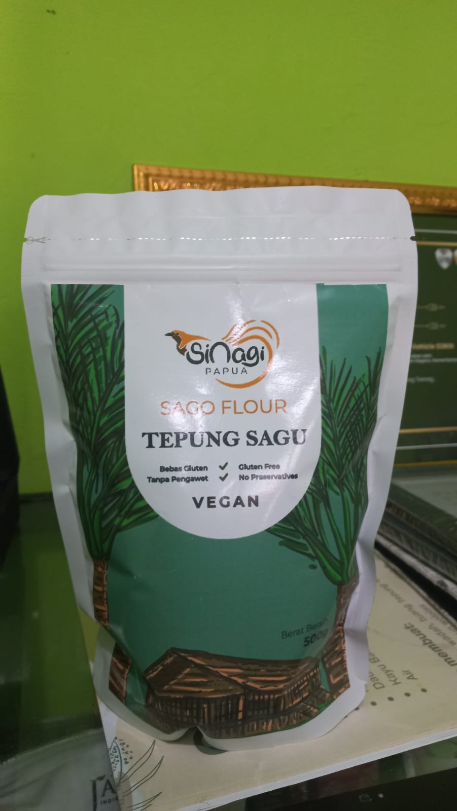 Tepung Sagu Sinagi Papua – Sago Flour (500g) - UMKM Sinagi Papua